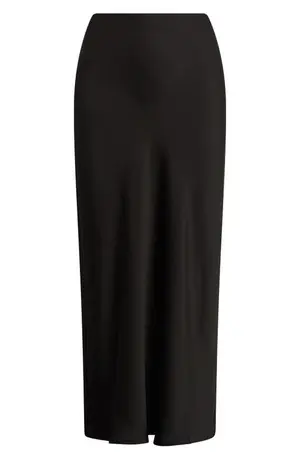 FAVORITE DAUGHTER The Favorite Satin Skirt - Black