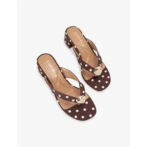 Carvela Sorano Woven Block-heel Sandals