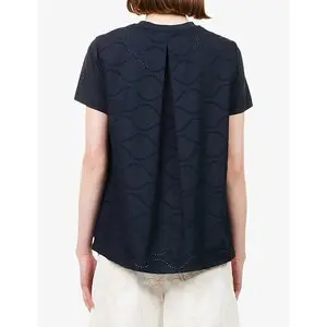 Moncler Embroidered Logo T-shirt