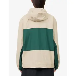 On Zendaya X" Half-zip Color-block Anorak Jacket - Kasha