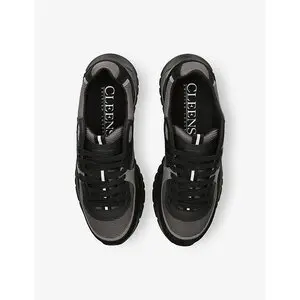 CLEENS Onesixty Runner Suede And Mesh Trainers