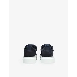 CLEENS Ace Suede Trainers - Navy