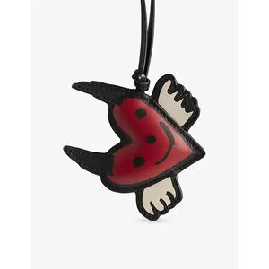 Zadig&Voltaire Devilish Heart Leather Bag Charm