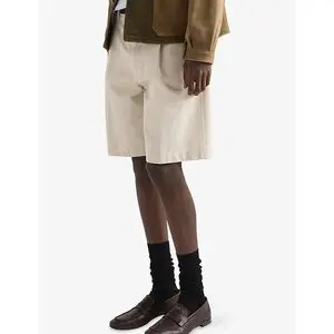 Prada Relaxed-fit Cotton Bermuda Shorts