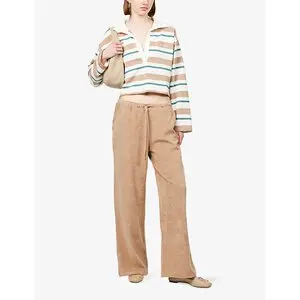 4TH & RECKLESS Sophie Rugby Stretch-cotton Top