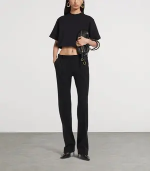 Balenciaga Mini Leather Bowling Bag