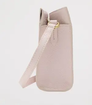 Burberry Leather Cotswolds Pouch - Pink