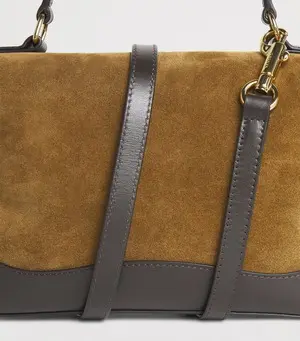 Sandro Suede Tangolino Vanity Bag