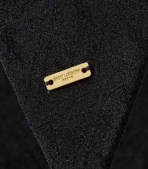 Saint Laurent Silk-blend Cap