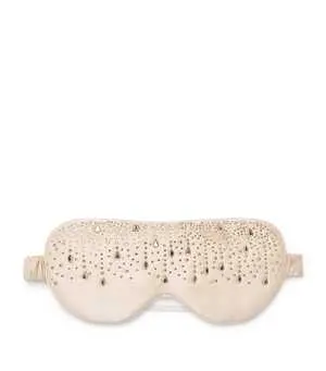 MANITO Mulberry Silk Twinkle Sleep Mask - Pink