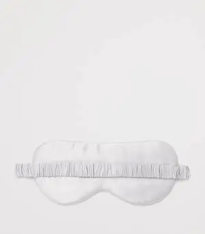MANITO Mulberry Silk Twinkle Sleep Mask - Ivory