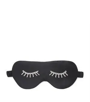 MANITO Mulberry Silk Eye Mask - Black