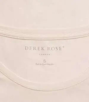 Derek Rose Micro Modal Lara Pyjama Top - Neutral