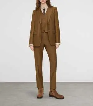 Burberry Wool-mohair Tailored Trousers