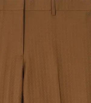 Burberry Wool-mohair Tailored Trousers