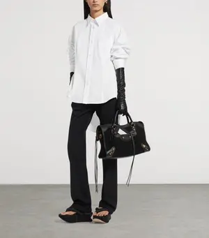 Balenciaga Cotton-silk Oversized Shirt