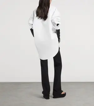 Balenciaga Cotton-silk Oversized Shirt