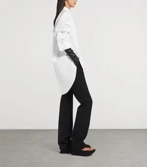 Balenciaga Cotton-silk Oversized Shirt
