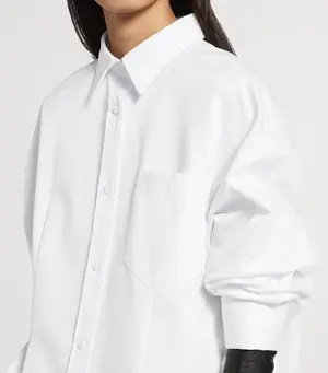 Balenciaga Cotton-silk Oversized Shirt