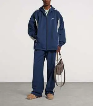 Balenciaga Loop Sports Icon Track Jacket - Blue