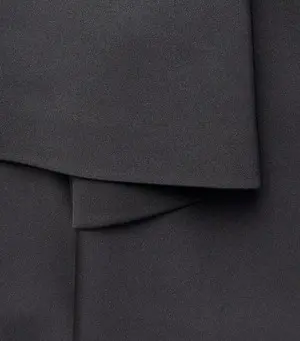 Loewe High-neck Draped Mini Dress