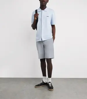 BOSS Commuter Slim Shorts - Grey