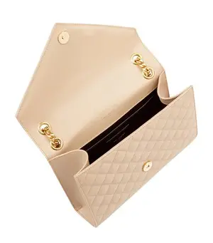 Saint Laurent Envelope Matelassé Shoulder Bag
