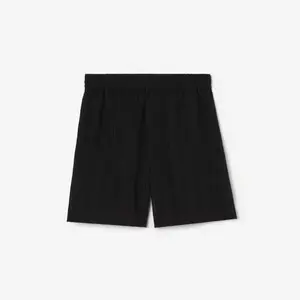 Burberry Check Cotton Voile Shorts
