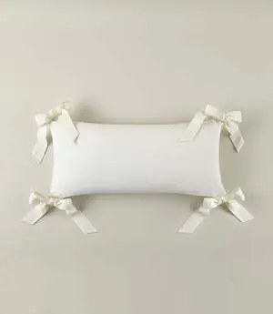 PEACOCK ALLEY Caitlin Bow Pillow