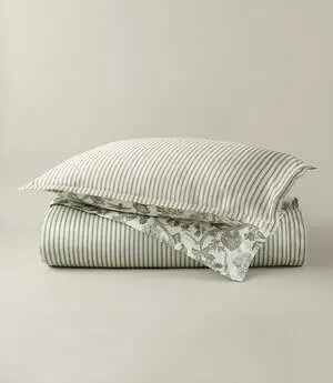 PEACOCK ALLEY Highgrove Toile Reversible Duvet Set - Highgrove Moss