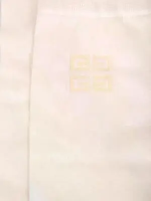 Givenchy Logo-embellished Socks - Neutrals