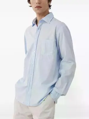 Hartford Paul Cotton-twill Shirt - Blue