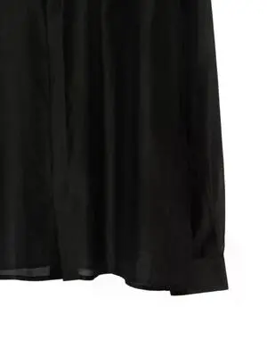 MARSEM Contrast-stitch Long-sleeve Shirt
