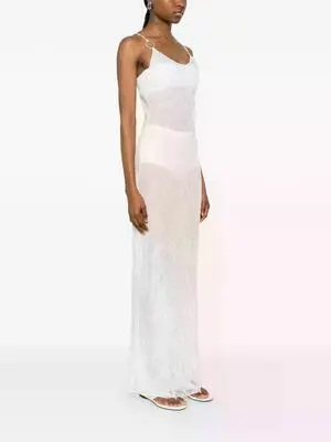 Oseree Crystal-embellished Maxi Dress