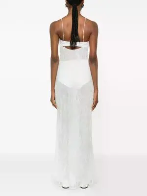 Oseree Crystal-embellished Maxi Dress