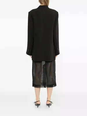 Khaite Balton Crystal-embellished Blazer - Black
