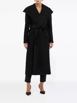Rebecca Vallance Bower Belted Coat - Black