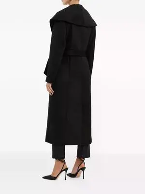 Rebecca Vallance Bower Belted Coat - Black