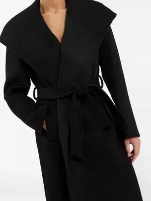 Rebecca Vallance Bower Belted Coat - Black