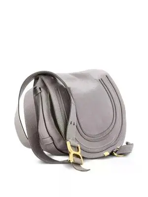 Chloé Marcie Saddle Bag Leather Medium
