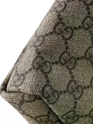 Gucci Flap Messenger Gg Coated Canvas Small Crossbody Bag - Brown