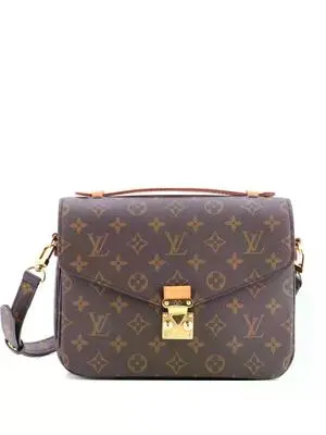 LOUIS VUITTON Pochette Metis Monogram Canvas - Brown