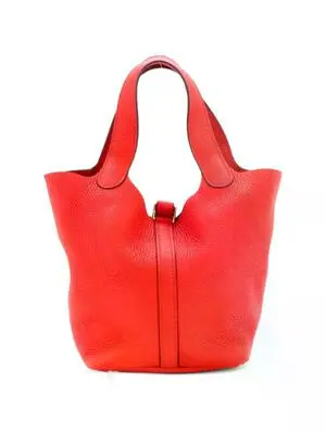 Hermès Picotin Lock Clemence Pm - Red