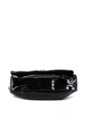 Saint Laurent Jamie 4.3 Quilted Patent Large Shoulder Bag - Black