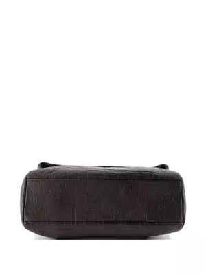 Saint Laurent West Hollywood Crocodile Embossed Leather Medium Shoulder Bag