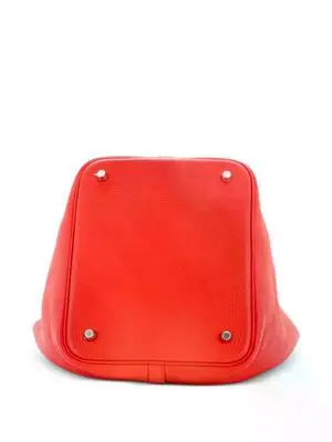 Hermès Picotin Lock Mm Bucket Bag - Red