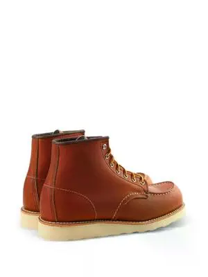 Red Wing Moc Toe 6-inch Boots - Brown