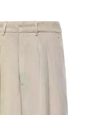 DONDUP Pleated Trousers - Neutrals