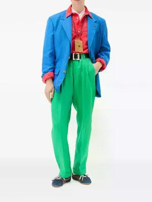 Versace Hemp Formal Pants