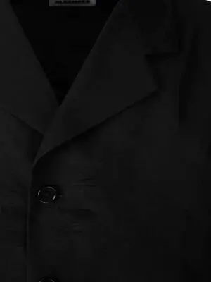 JIL SANDER Raw-edge Jacket - Black
